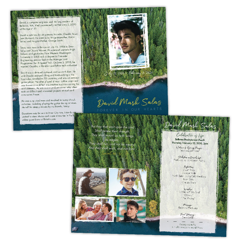 Forest Shoreline Folder – refresh-printing